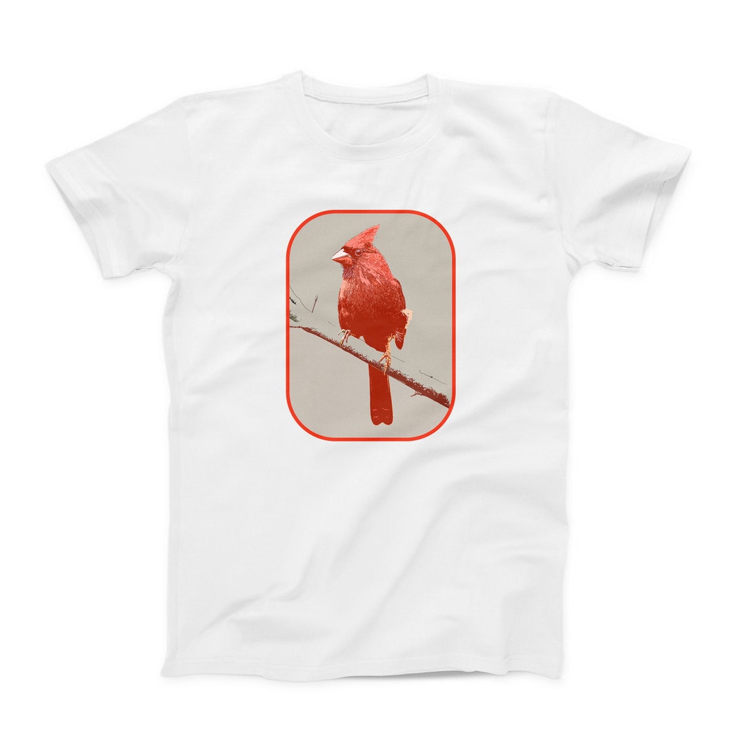 Cardinal Bird Shirt : Adult - Youth - Toddler Printed Shirt S040 - Etsy