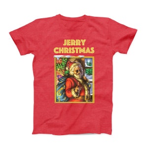 Vintage Jerry Christmas Art Jerry Garcia Shirt : Adult | Youth ...