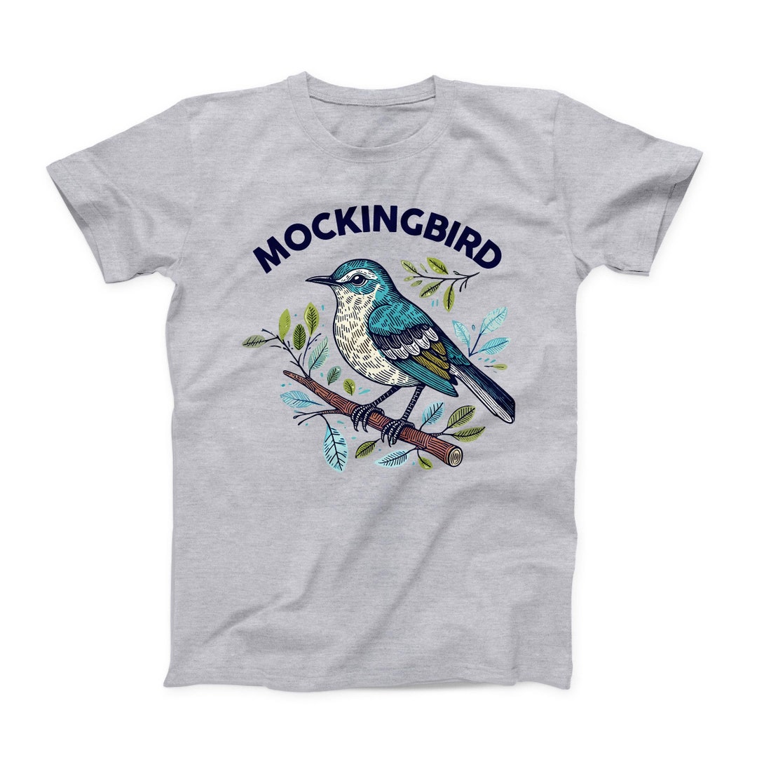 MOCKINGBIRD Shirt : Adult - Youth - Toddler Printed Shirt - Etsy