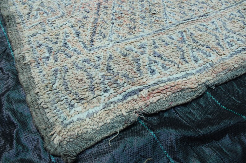 7x9 Vintage Morrocan Rug Berber Wool Hand Knotted Moroccan - Etsy