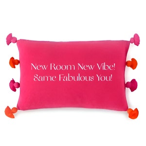 Dorm Room Special Pom-pom & Tufted Cushion Cover Combo of 5 Custom Made ...