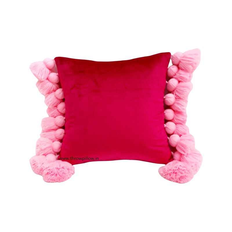 Red and Pink Pillow - Etsy