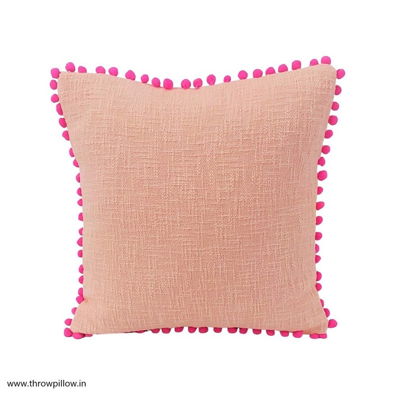 Peach Pom Pom - Etsy
