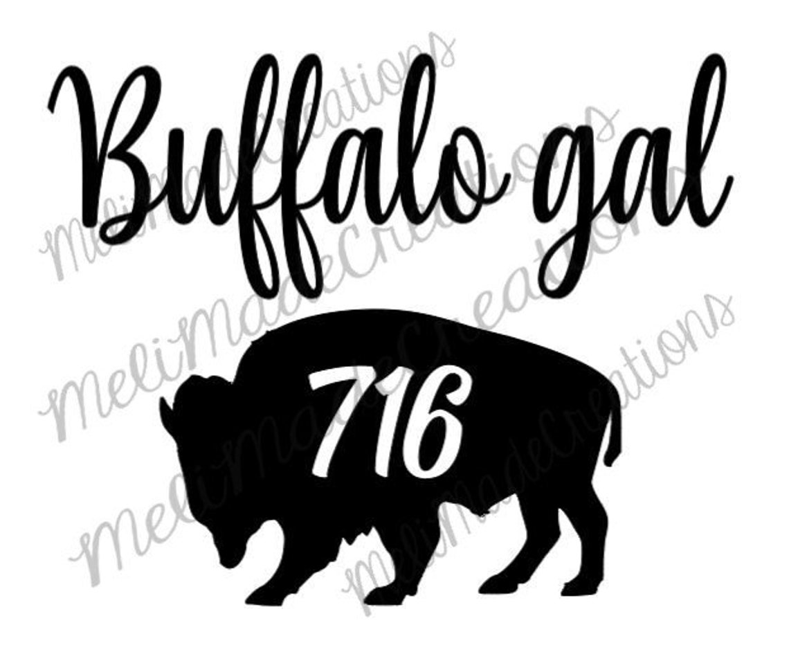 Buffalo Gal SVG File - Etsy