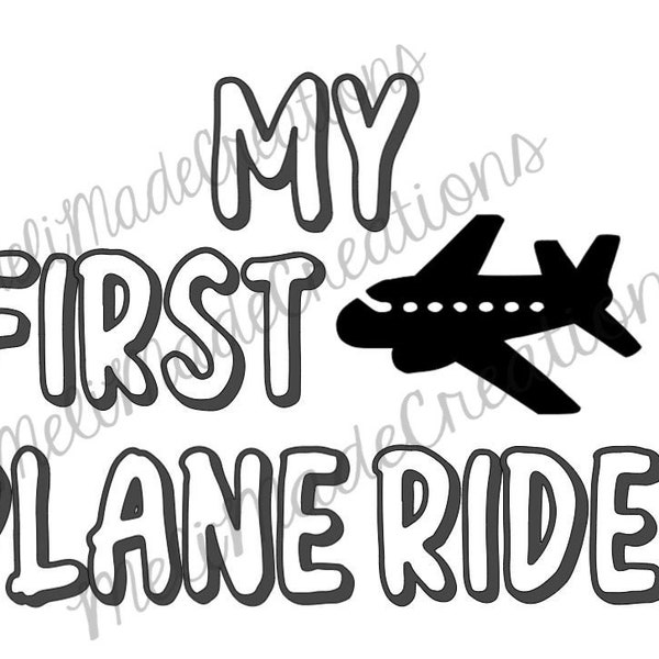 First Time Flyer Svg - Etsy UK