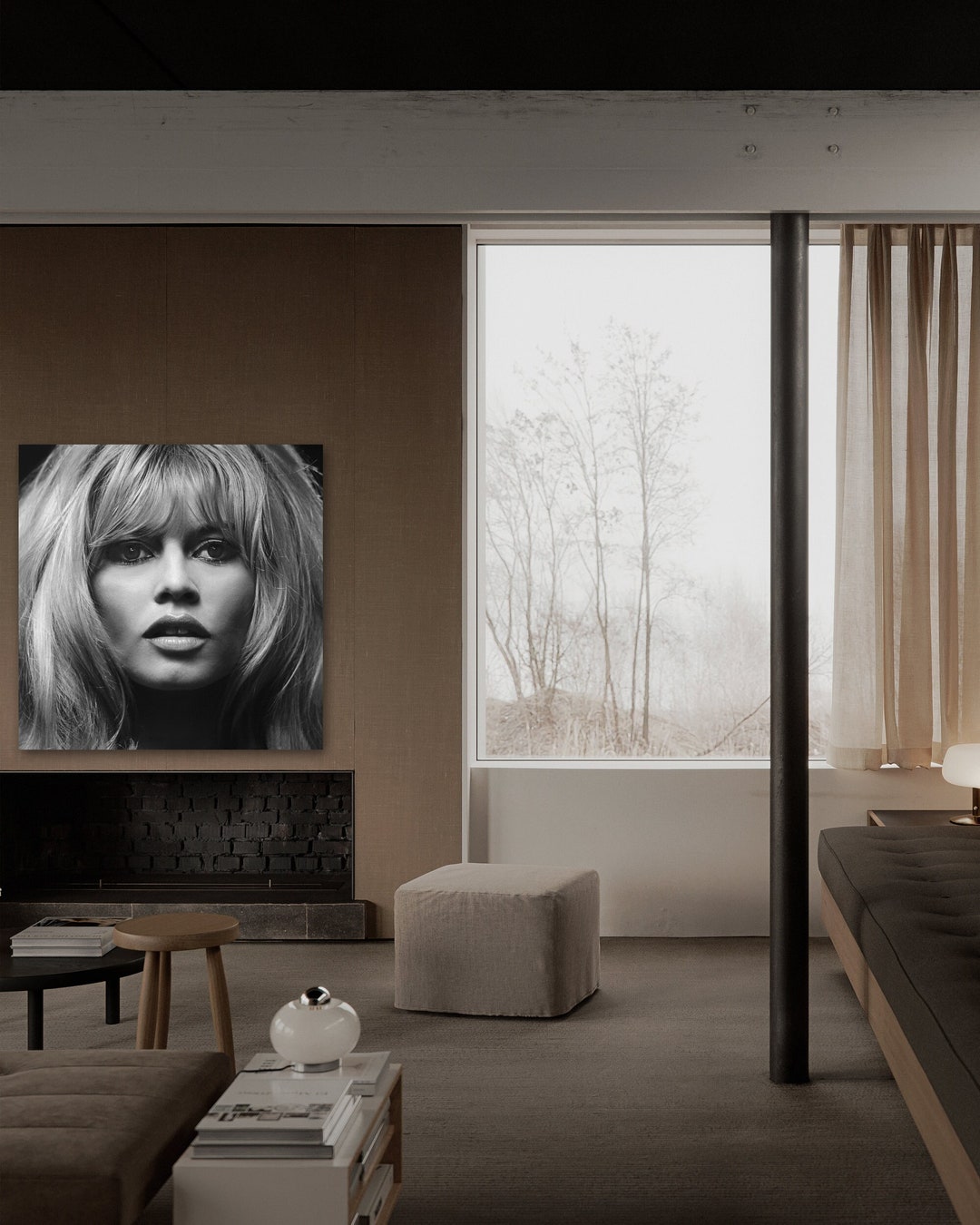 Brigitte Bardot, Icon Portrait, Wall Decoration, Gift - Etsy