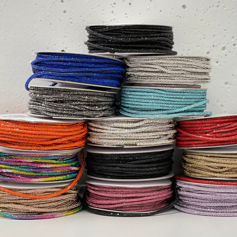 Rhinestone Bead Tube - Etsy