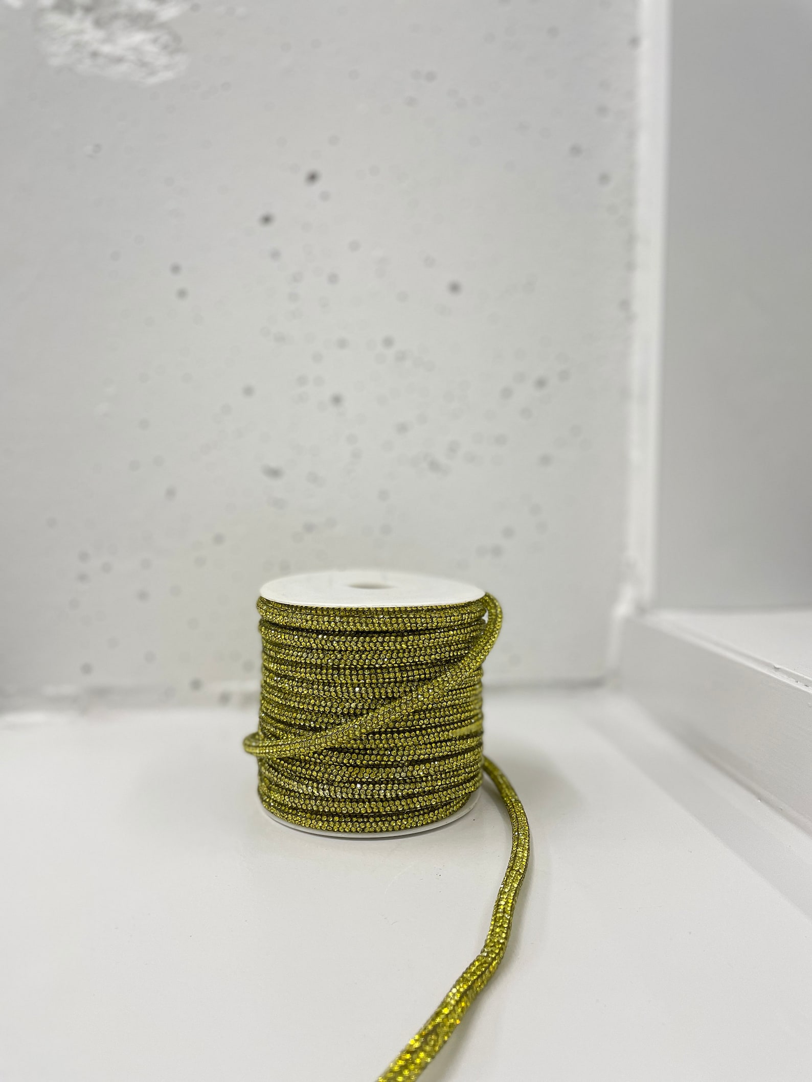 6MM Rhinestone String Crystal Rope Bling Bling Trim DIY - Etsy