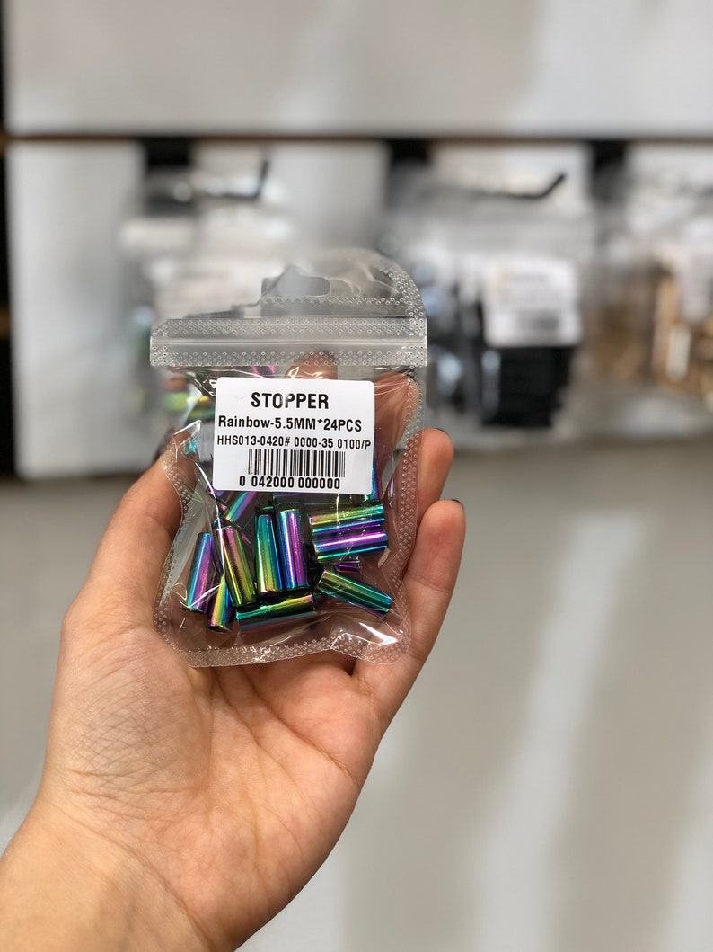 6MM Drawstring Cord Stopper Metal Ends for Drawstrings | Etsy UK