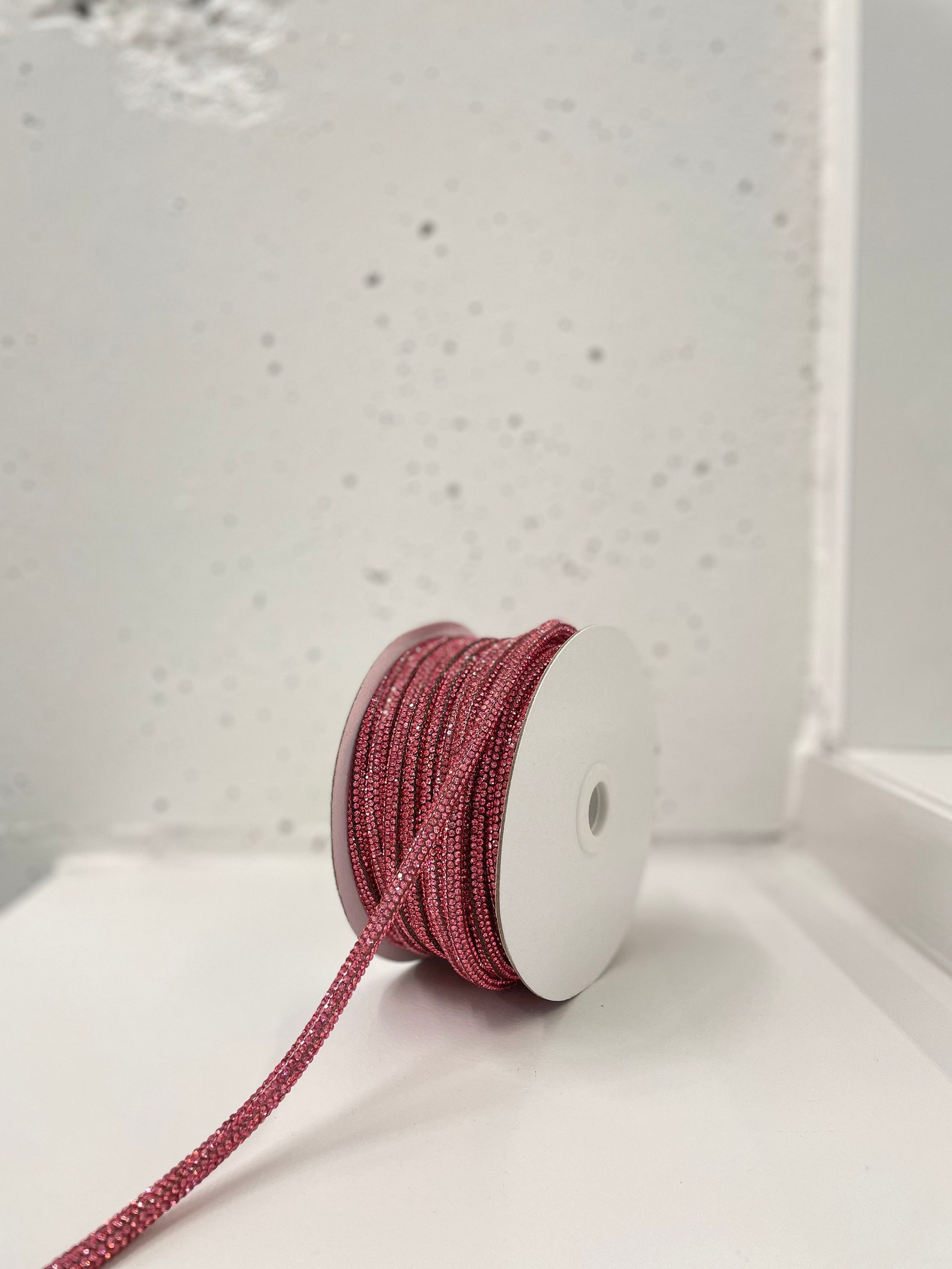 6MM Rhinestone String Crystal Rope Bling Bling Trim DIY - Etsy