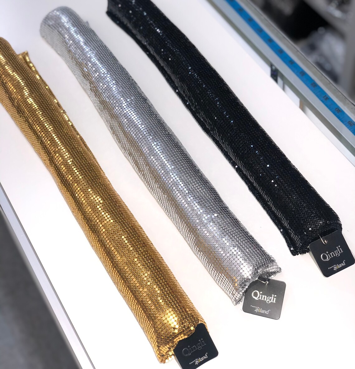 Metallic Chainmail Mesh Fabric / Mesh Metal Fabric /aluminum | Etsy