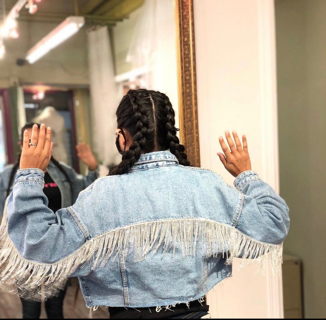 Rhinestone Fringe I High Quality Rhinestone Trim/ Rhinestone | Etsy