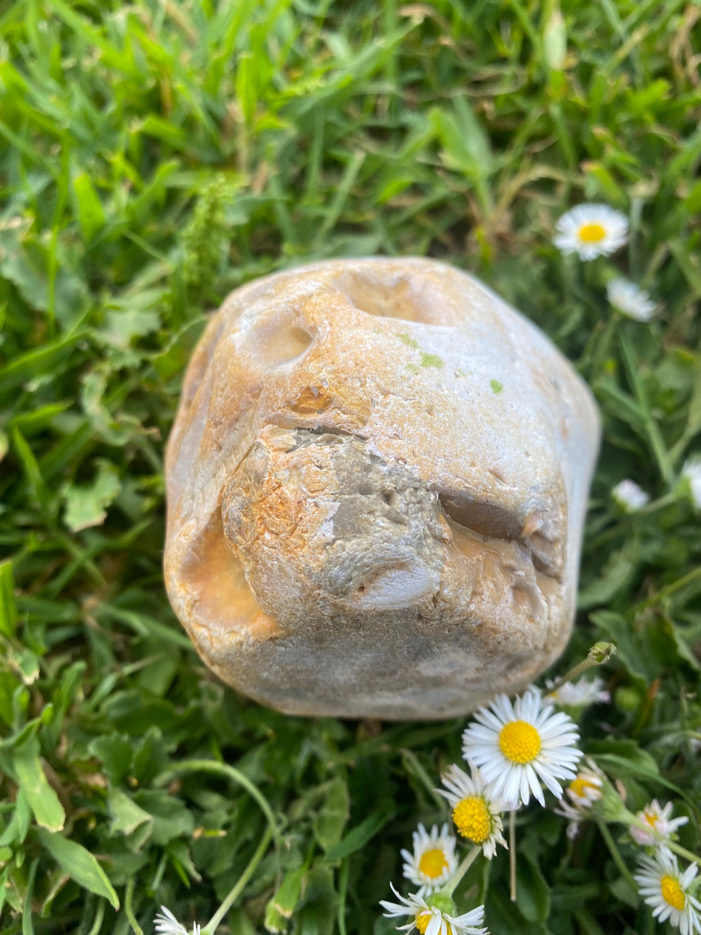 A Beautiful Flint Stone With a Red Line Inside the Stone - Etsy