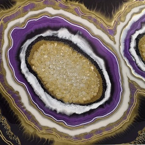 Purple Geode - Etsy