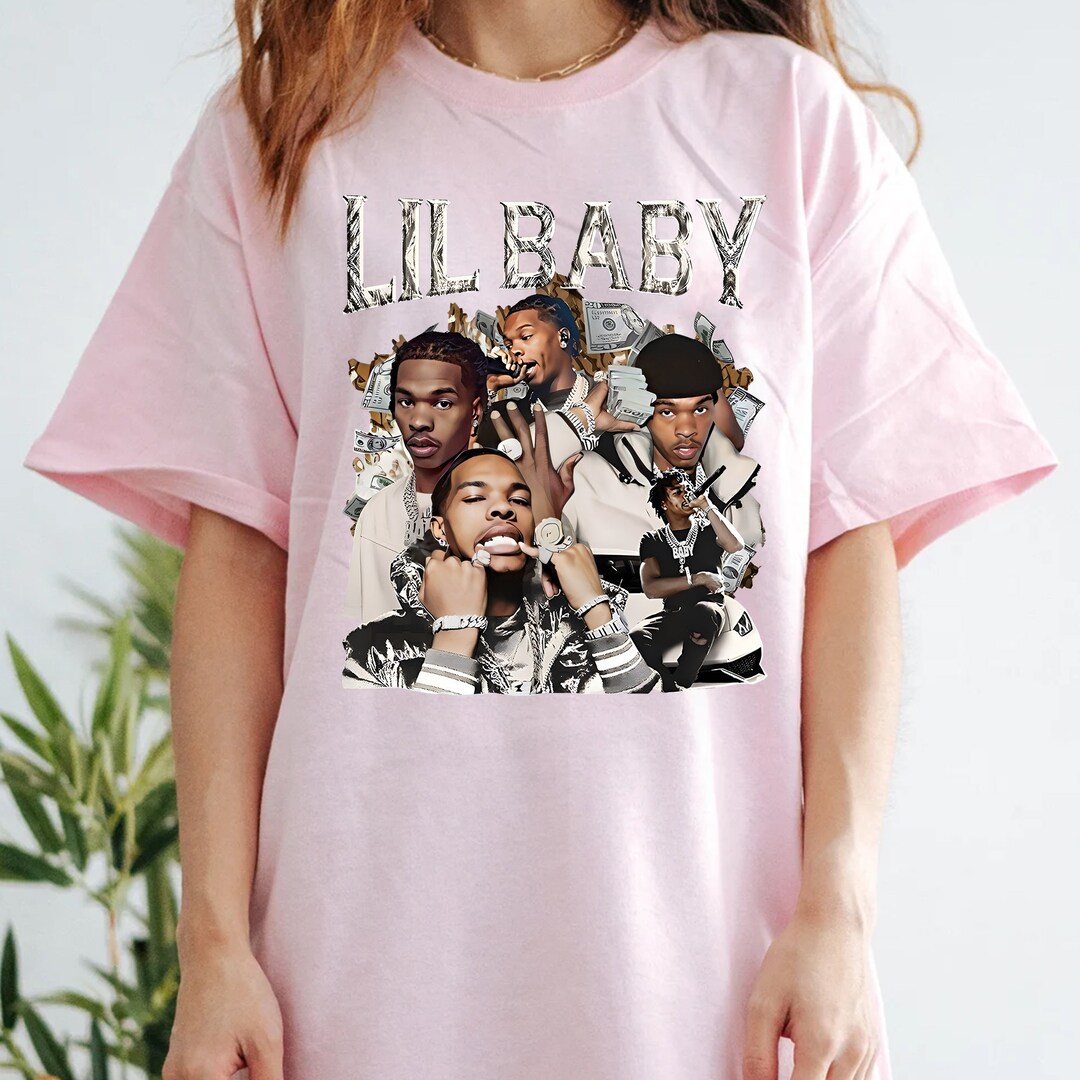 90s Vintage Rapper Merch, Lil Baby Png, Rapper Png, 4PF Tee, Rap Png ...