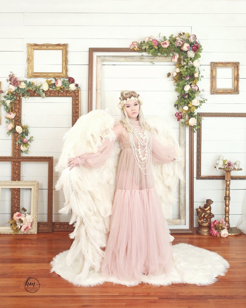 Runway Angel Wings Carnival Photography Ostrich Victoria's - Etsy