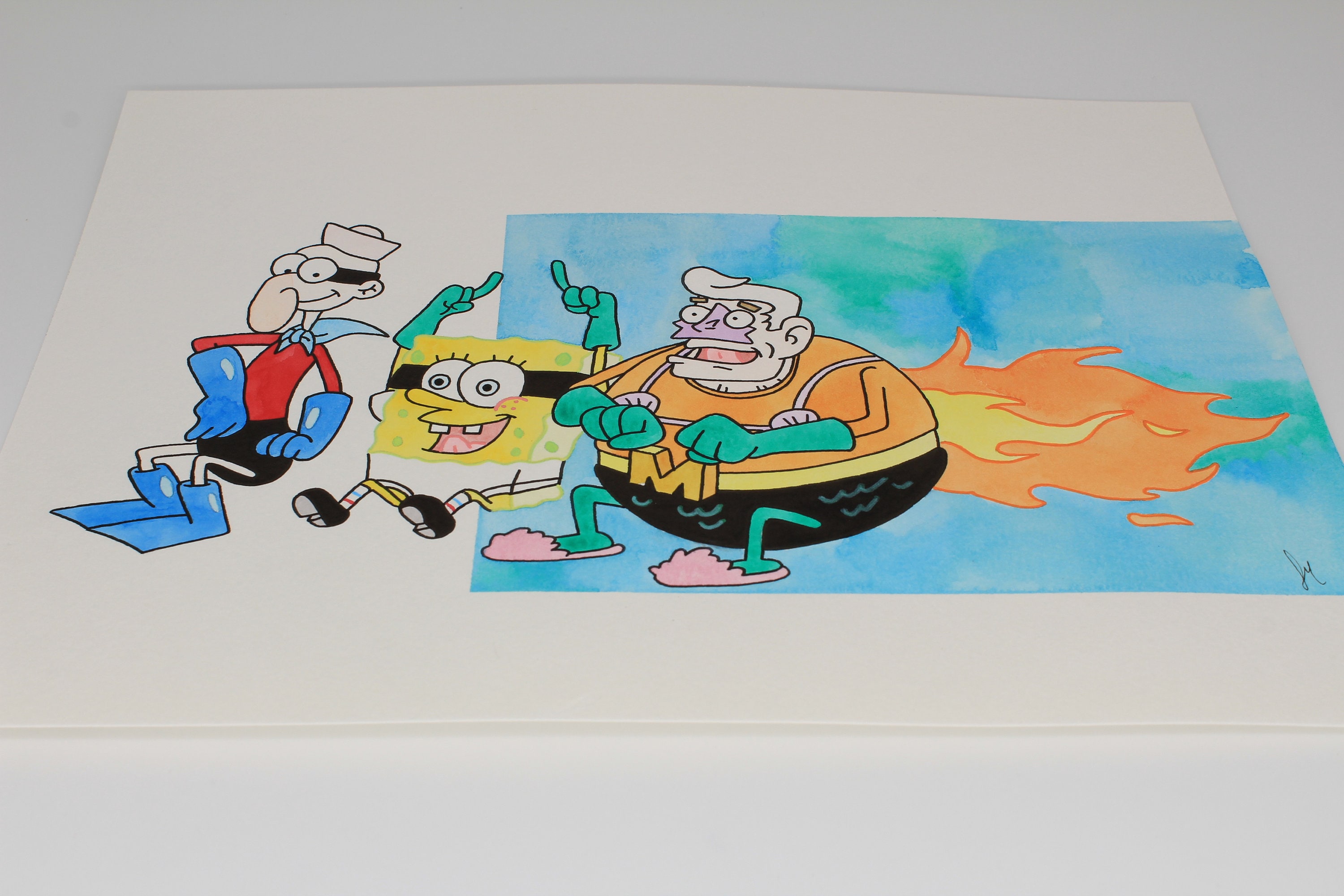 Mermaid Man Barnacle Boy Spongebob Squarepants