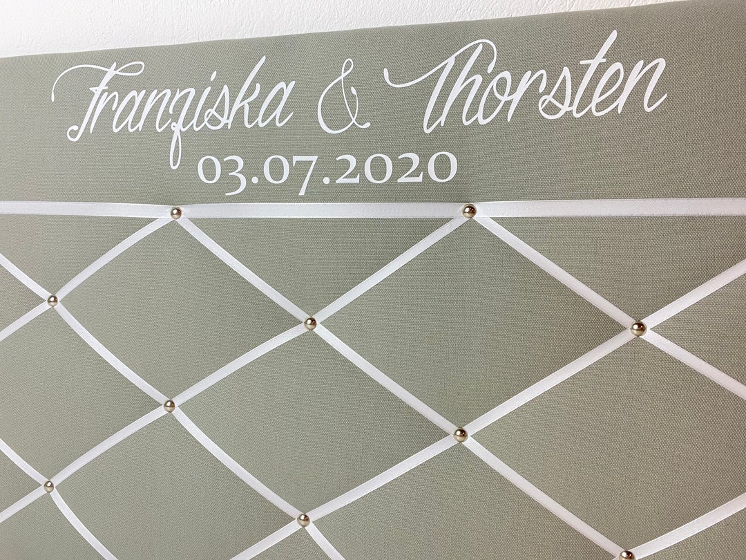 Wedding Memo Board Personalized - Etsy