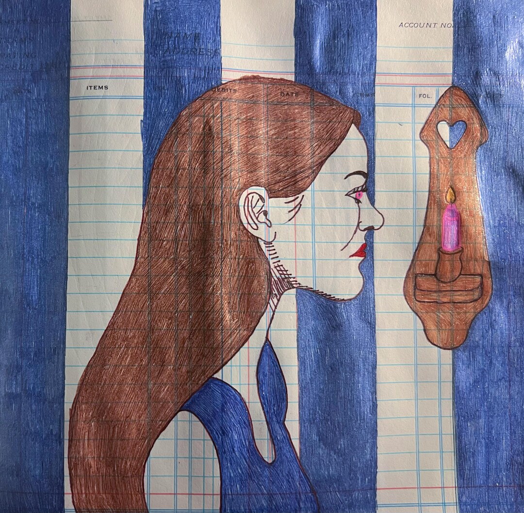 Untitled (ledger Drawing) - Etsy