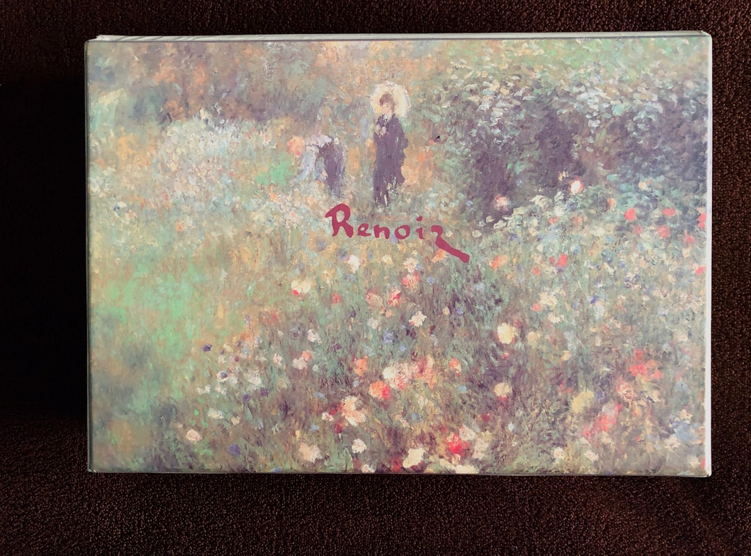 RENOIR STATIONERY SET Blank Note Cards Writing Paper With Box Art ...