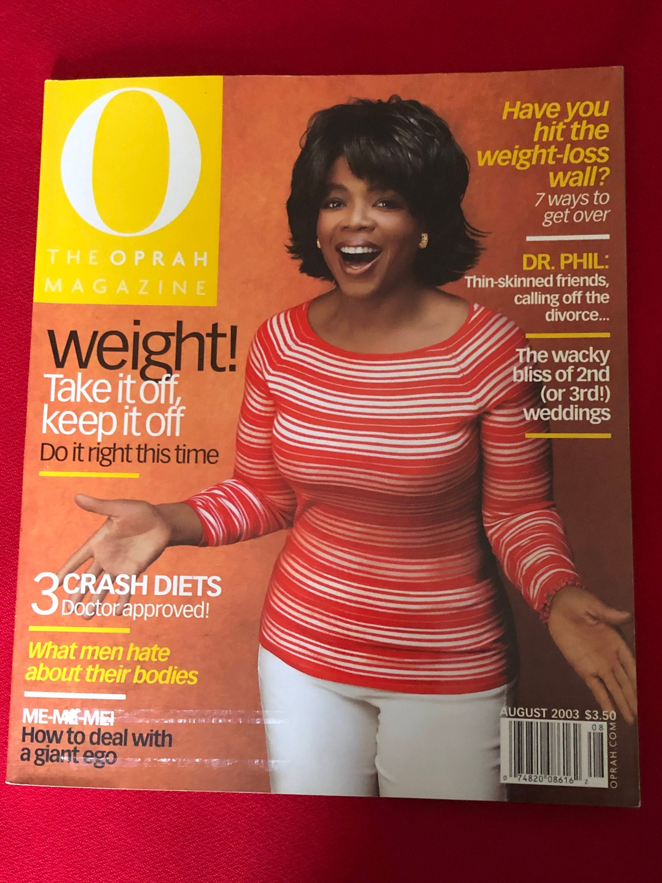 Oprah Magazine Logo Red