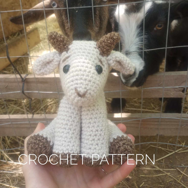 Crochet Goat - Etsy