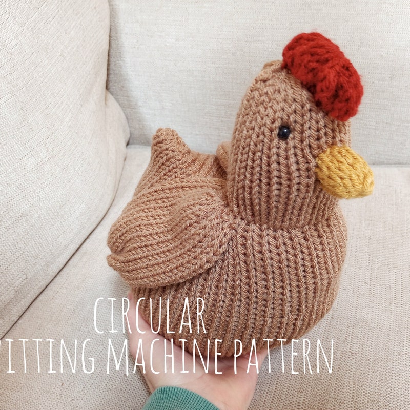 Chicken Knitting Pattern - Etsy
