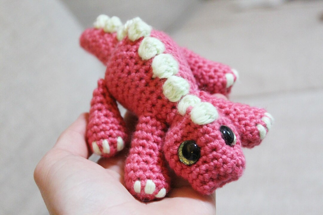 Lazy Pocket Dino Crochet Pattern - Etsy