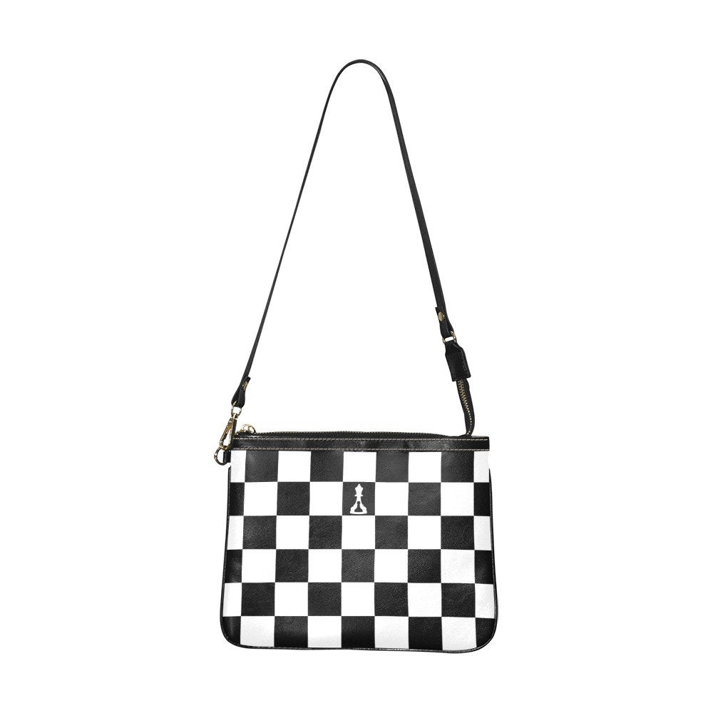 Shoulder Bag Black and White Checker Purse (buenos New Chess) - Etsy