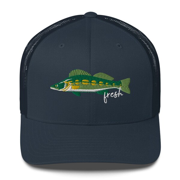 Walleye Fishing Cap - Etsy