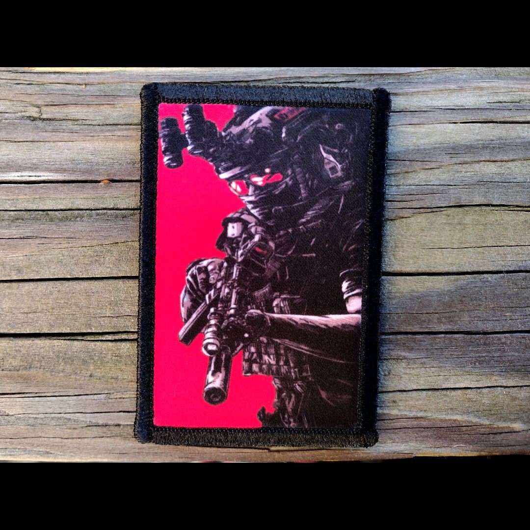 Operator NVG Morale Patch - Hook and Loop Backing for Backpack ...