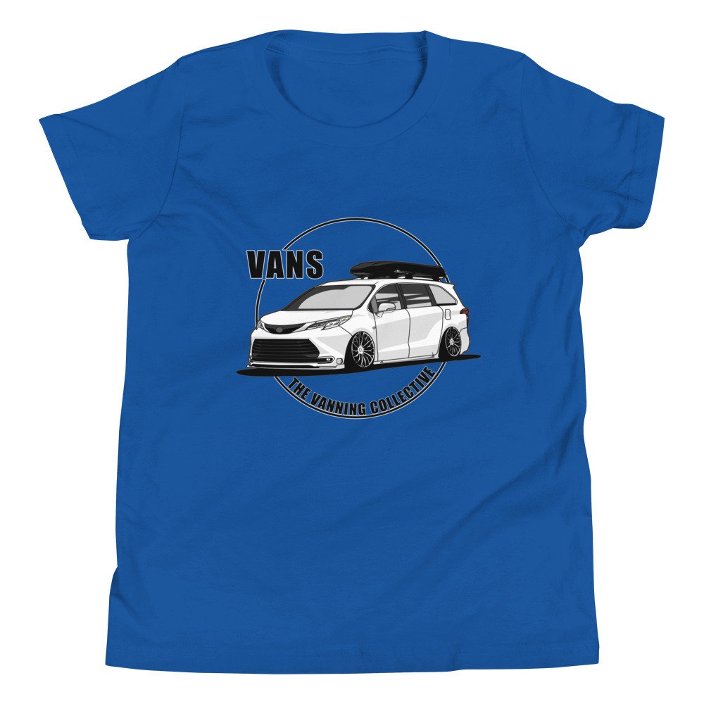 The Vanning Collective Stanced Minivan Youth Short Sleeve - Etsy