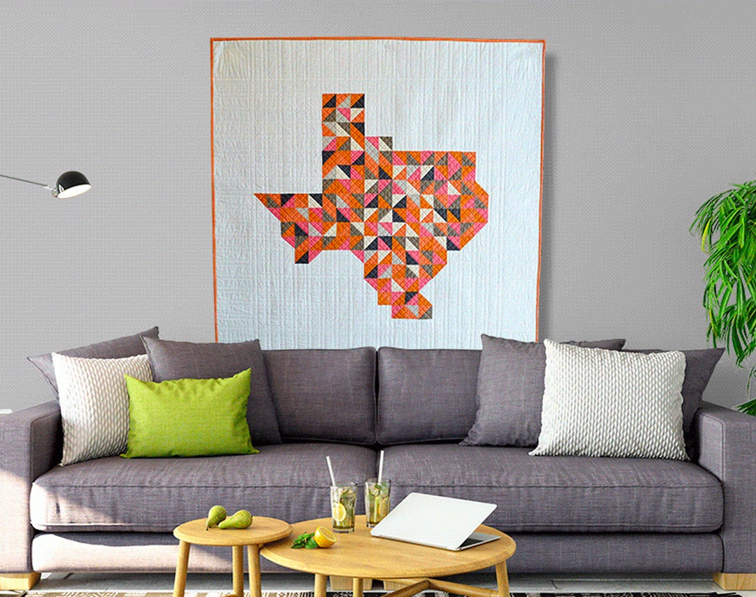 Texas Forever Quilt PDF Pattern Download - Etsy