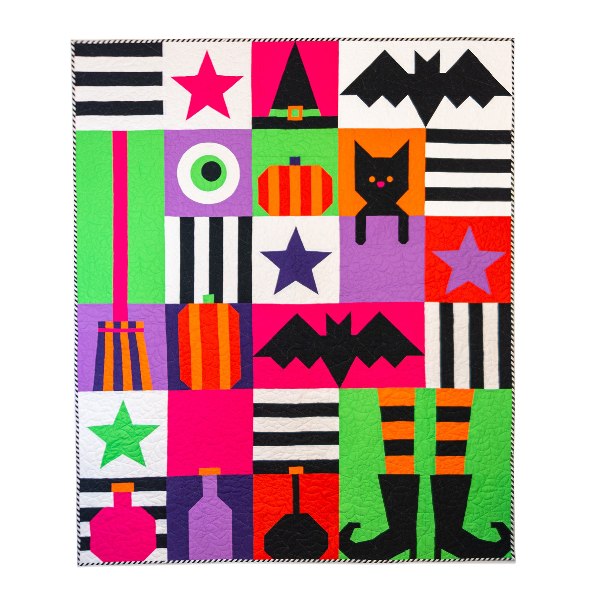 Hocus Pocus Halloween Quilt PDF Pattern Download - Etsy