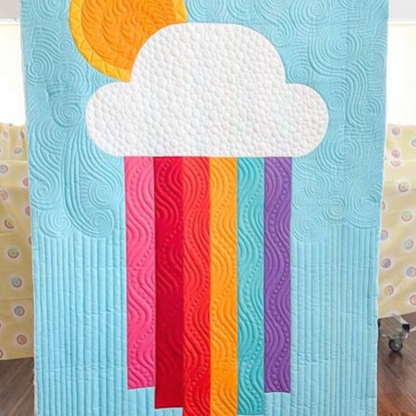 Rainbow Quilt - Etsy