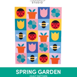 Spring Garden Quilt PDF Pattern Download - Etsy