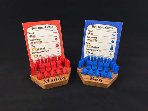Personalized Game Piece Holders - Etsy