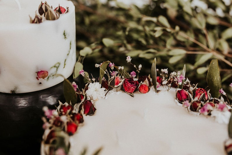 Wedding Candle Rose Essential Oil Candle 3 Wicks Handmade - Etsy