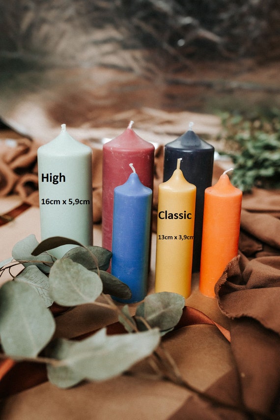 Tri Color Pillar Candles Timberline™ Pillar 3 X 3 Unscented