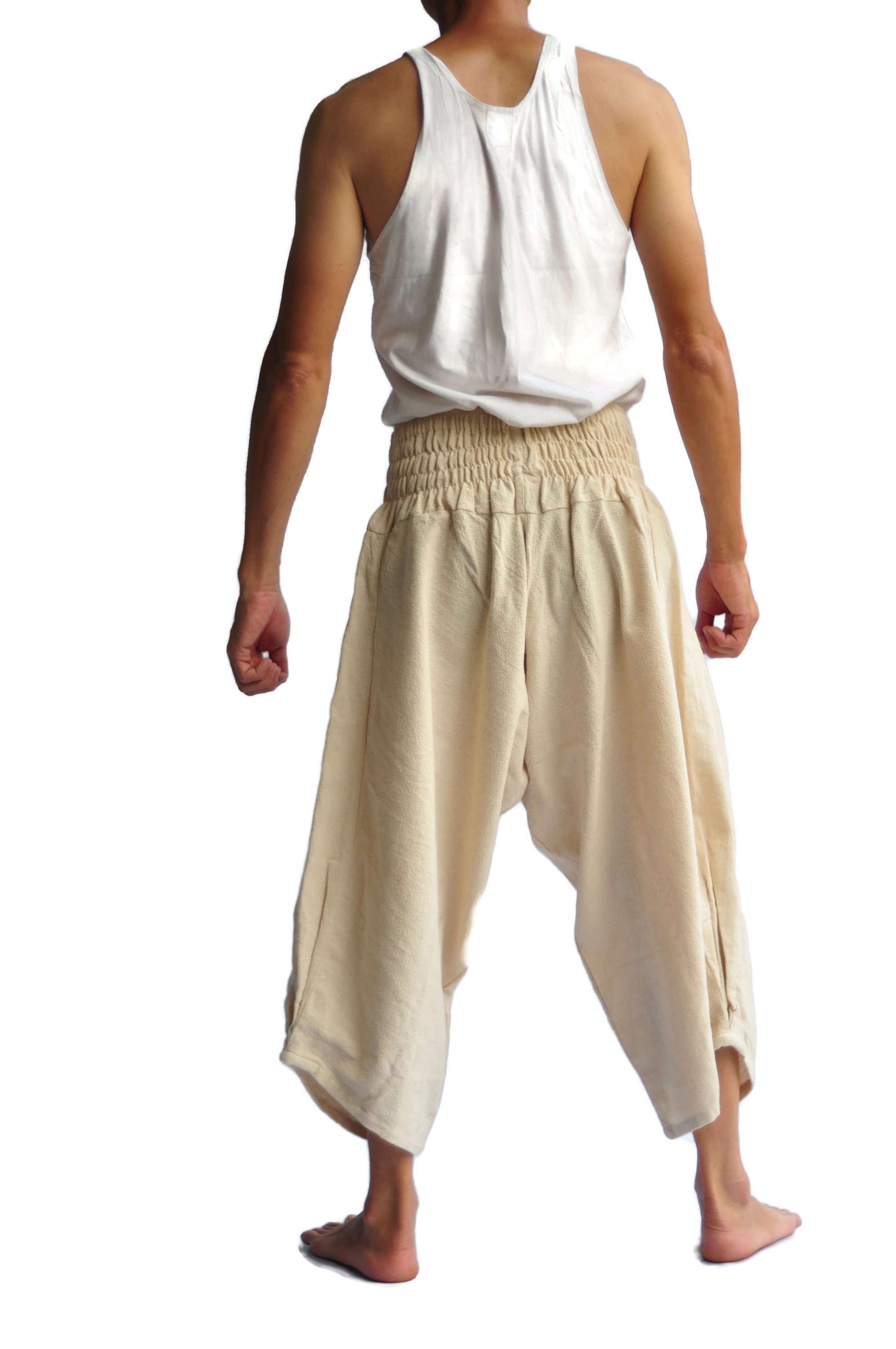 Cotton Harem Yoga Pants, Japanese Style, One Size - Etsy