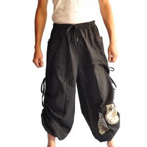 AHP Men's Japanese Style Pants One Size Japanese Design Owl Pants - Etsy