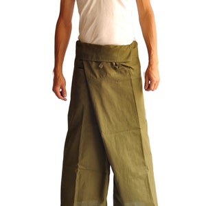 AHP Thai Fisherman Pants - Loose-fit Pants Men & Women - Khadi Pant ...