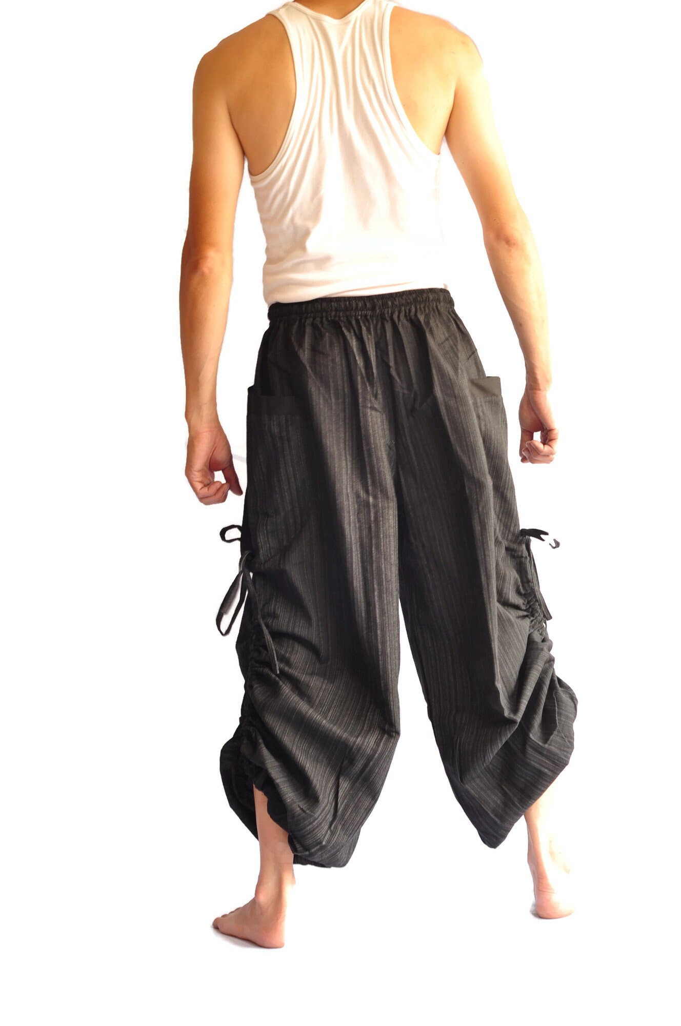 AHP Men's Japanese Style Pants One Size Japanese Design Owl Pants - Etsy