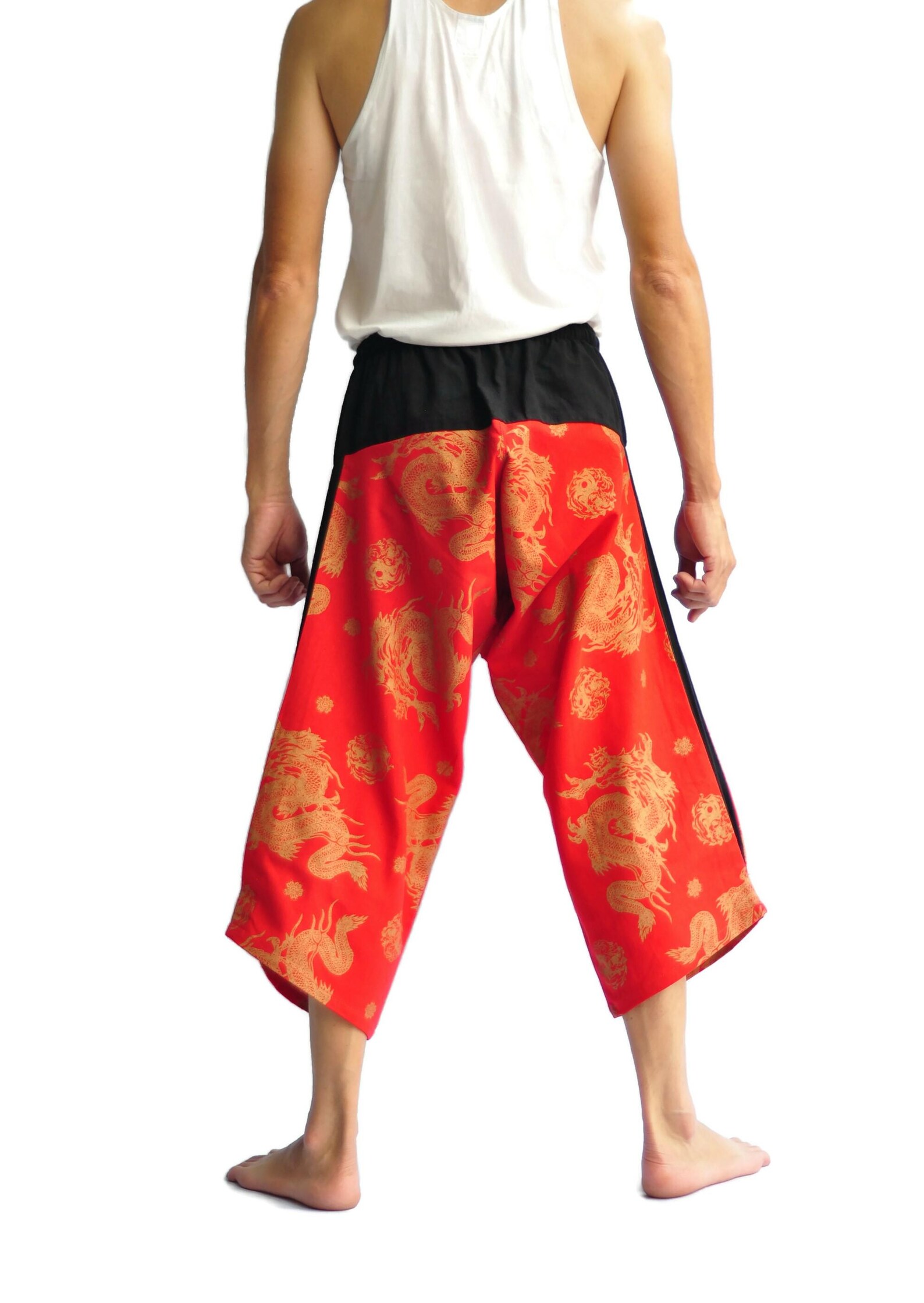 Harem Pants Hakama Thai Fisherman Pants Samurai Pants Men's Fahion ...