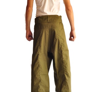 AHP Thai Fisherman Pants - Loose-fit Pants Men & Women - Khadi Pant ...