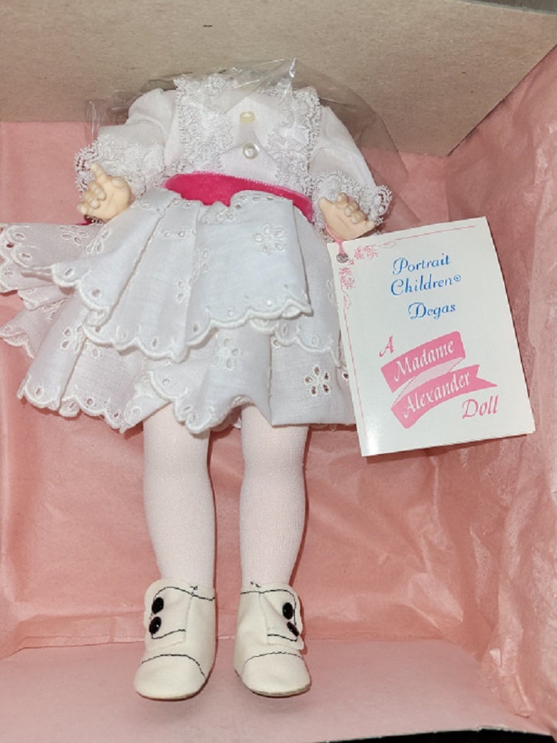 Vintage Madame Alexander Degas Girl Doll, 1965 Portrait, Boxed - Etsy