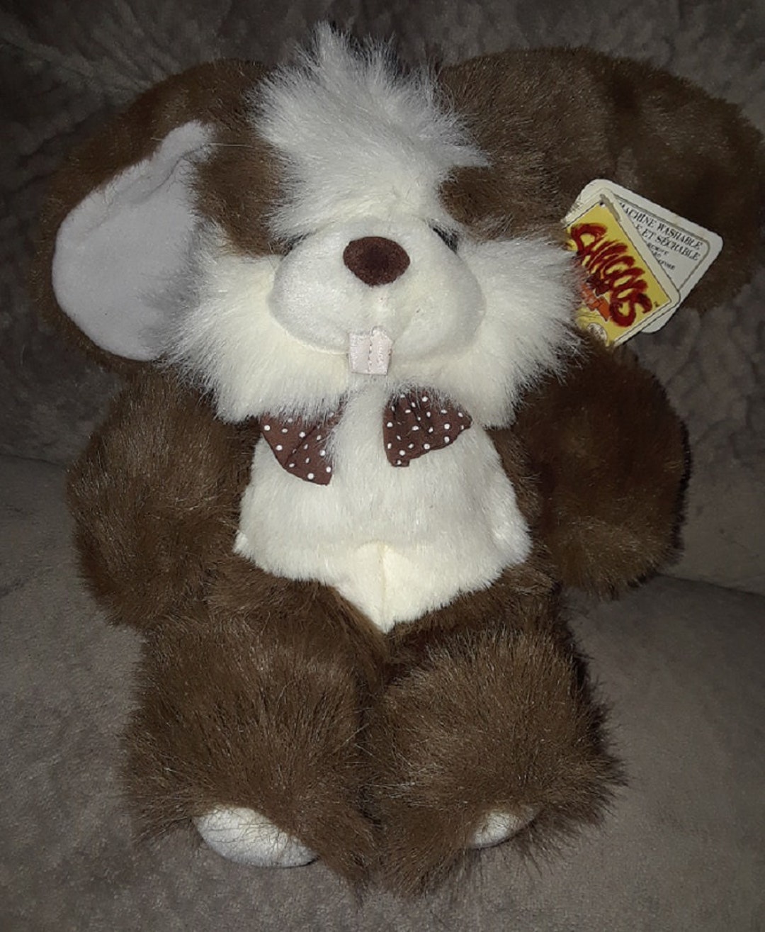 Vintage GANZ Bros Plush Shagoo Bunny 1989 NOS With ALL Tags Heritage ...