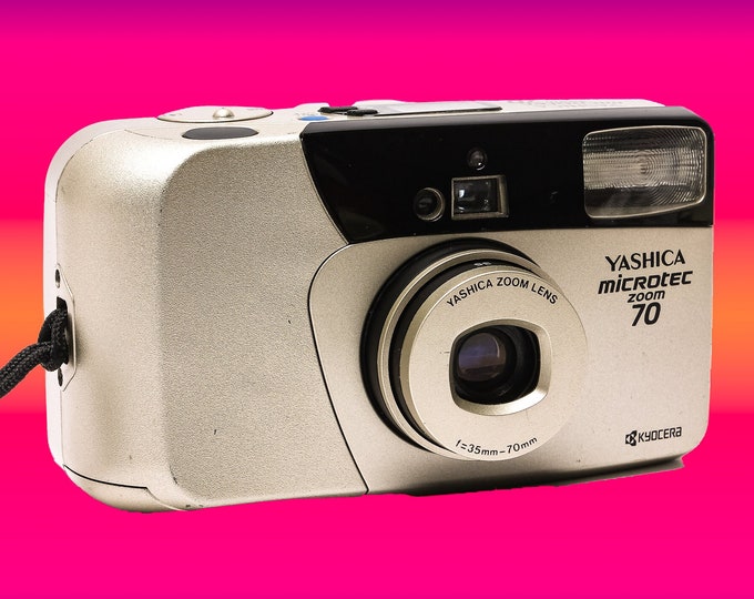 Yashica Microtec Zoom 70 Super Simple 35mm Point & Shoot Git-r-done - Etsy
