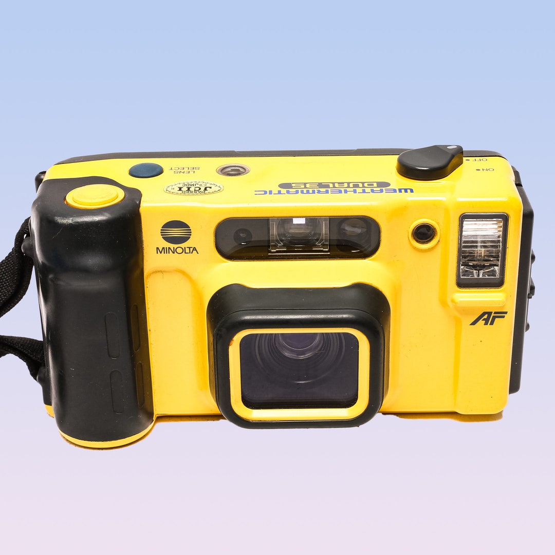 Minolta Weathermatic Dual 35 / 35DL Camera Bundle + Accessories + Bag ...