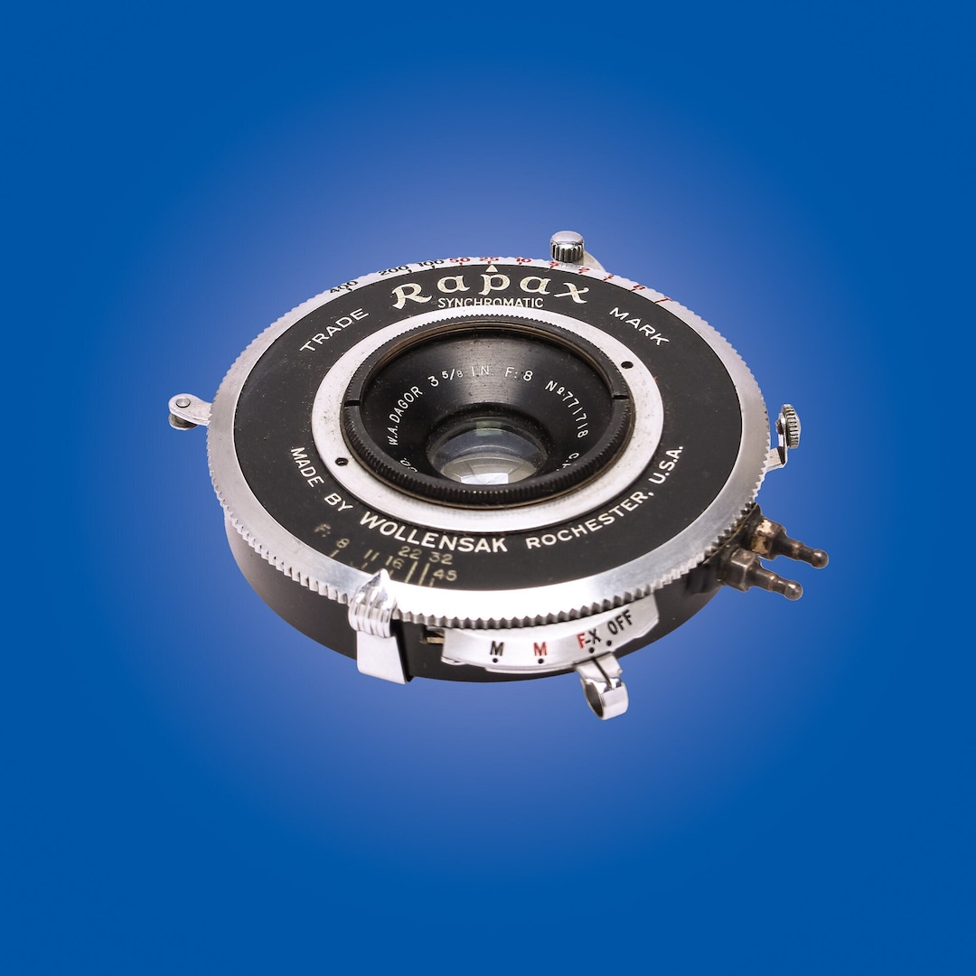 Goerz Dagor 92mm 3 5/8 In. F8 Large Format Wide Angle Lens in Rapax ...
